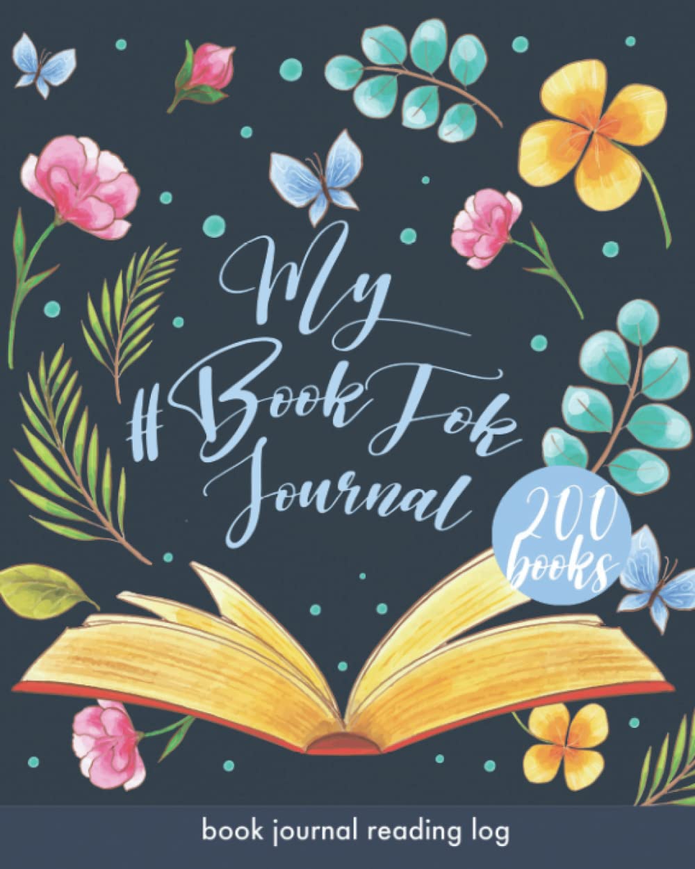 BookTok Journal for 200 Books. Reading Log: Track your favorite books # ...
