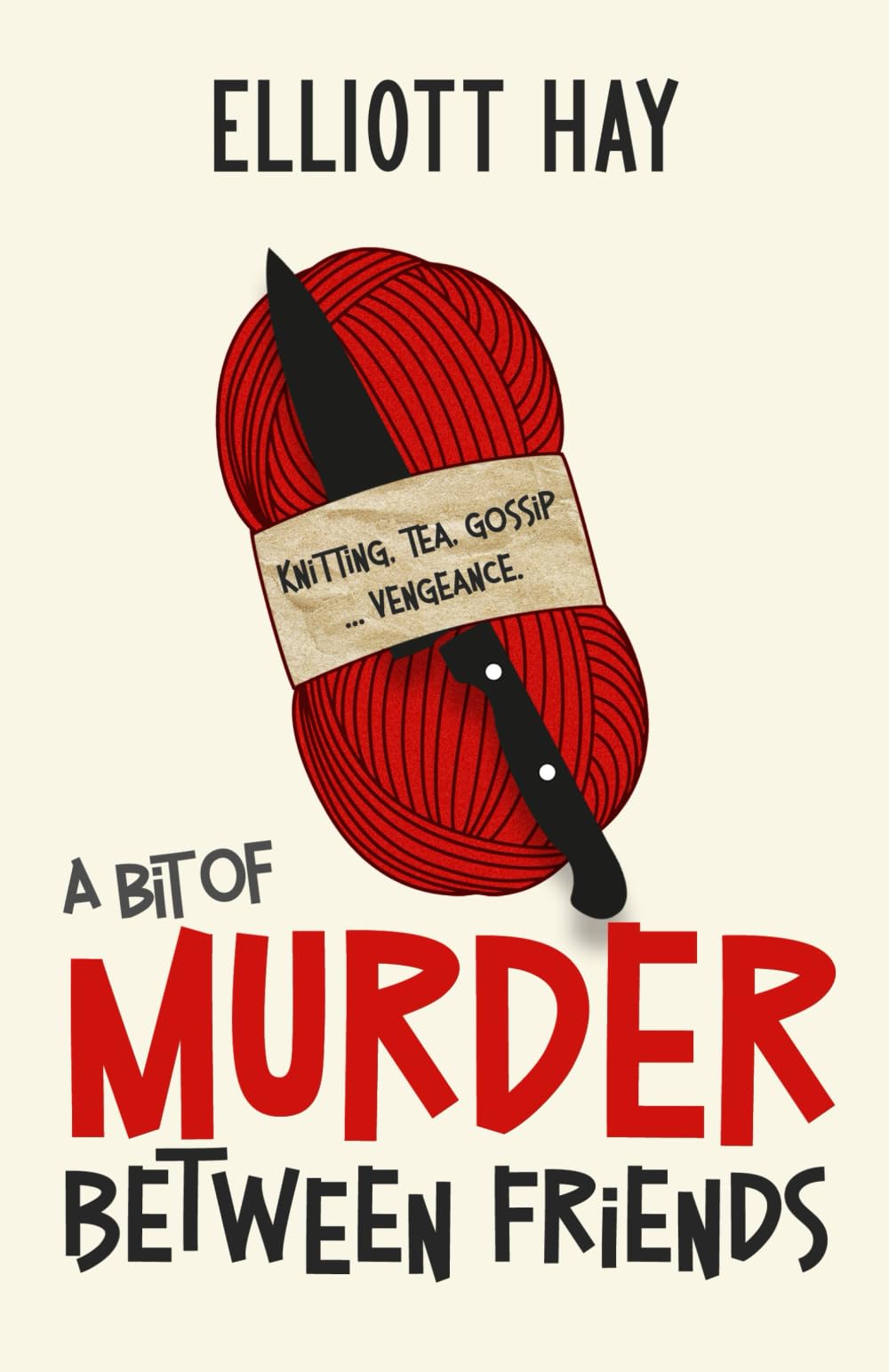 Amazon.com: A Bit of Murder Between Friends: knitting, tea, gossip ...