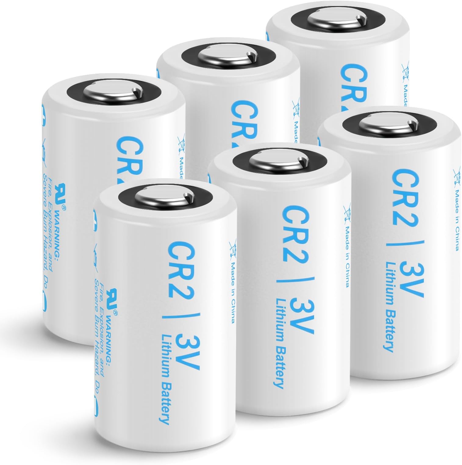 Amazon.com: winbasic CR2 Battery 6 Pack CR2 3V Lithium Rangefinder ...