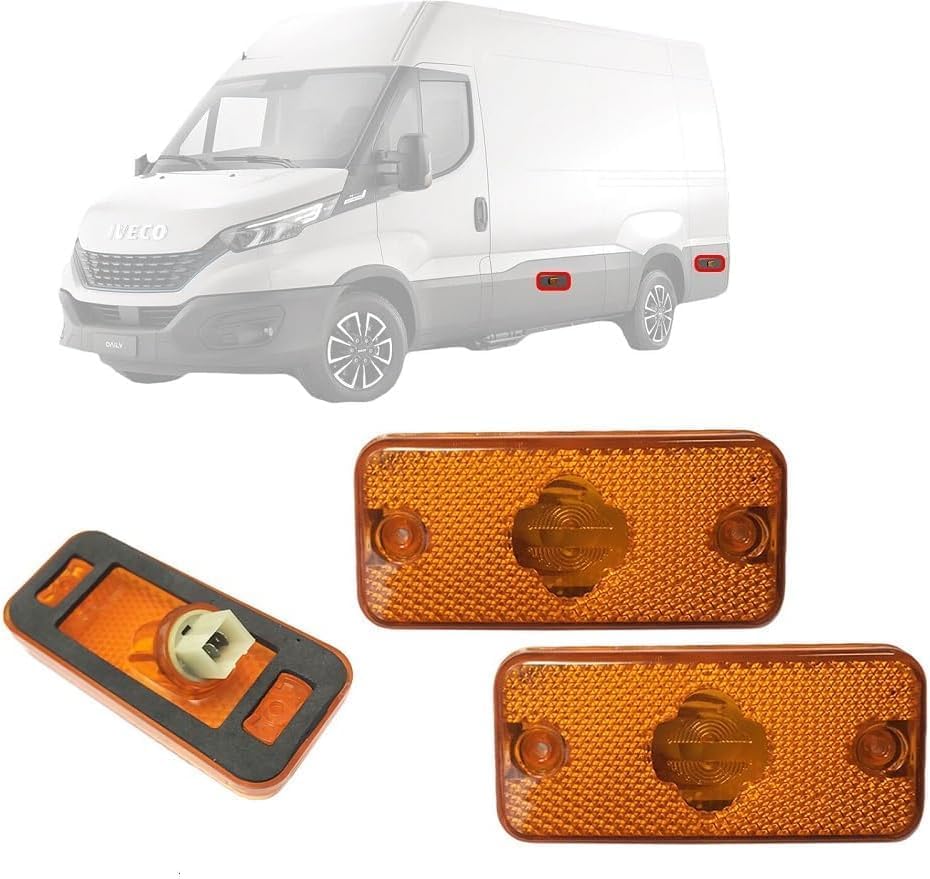 2X Side Marker Lamp Signal Light Left or Right FOR PEUGEOT BOXER, FIAT ...