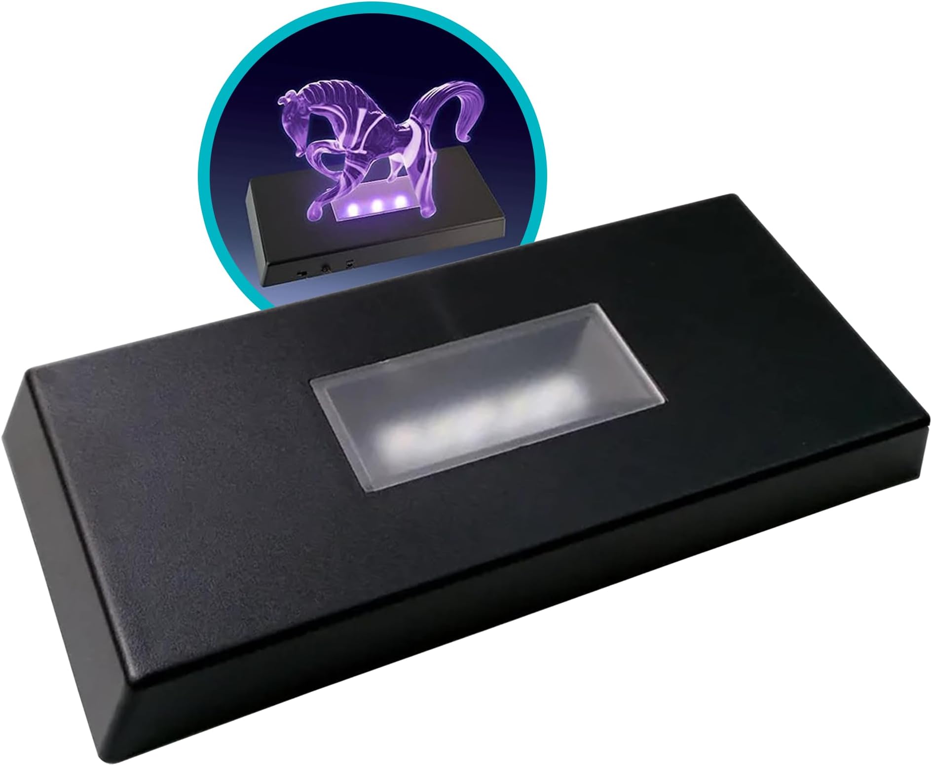 Amazon.com: OnFireGuy Lighted Display Box Riser for Glass, Minerals ...