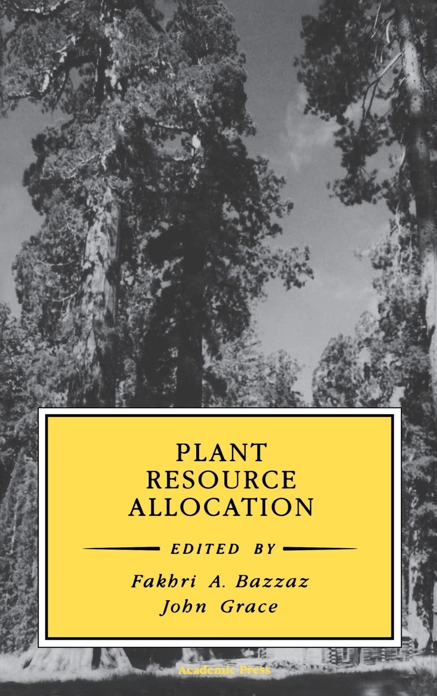 Amazon.com: Plant Resource Allocation (Physiological Ecology ...