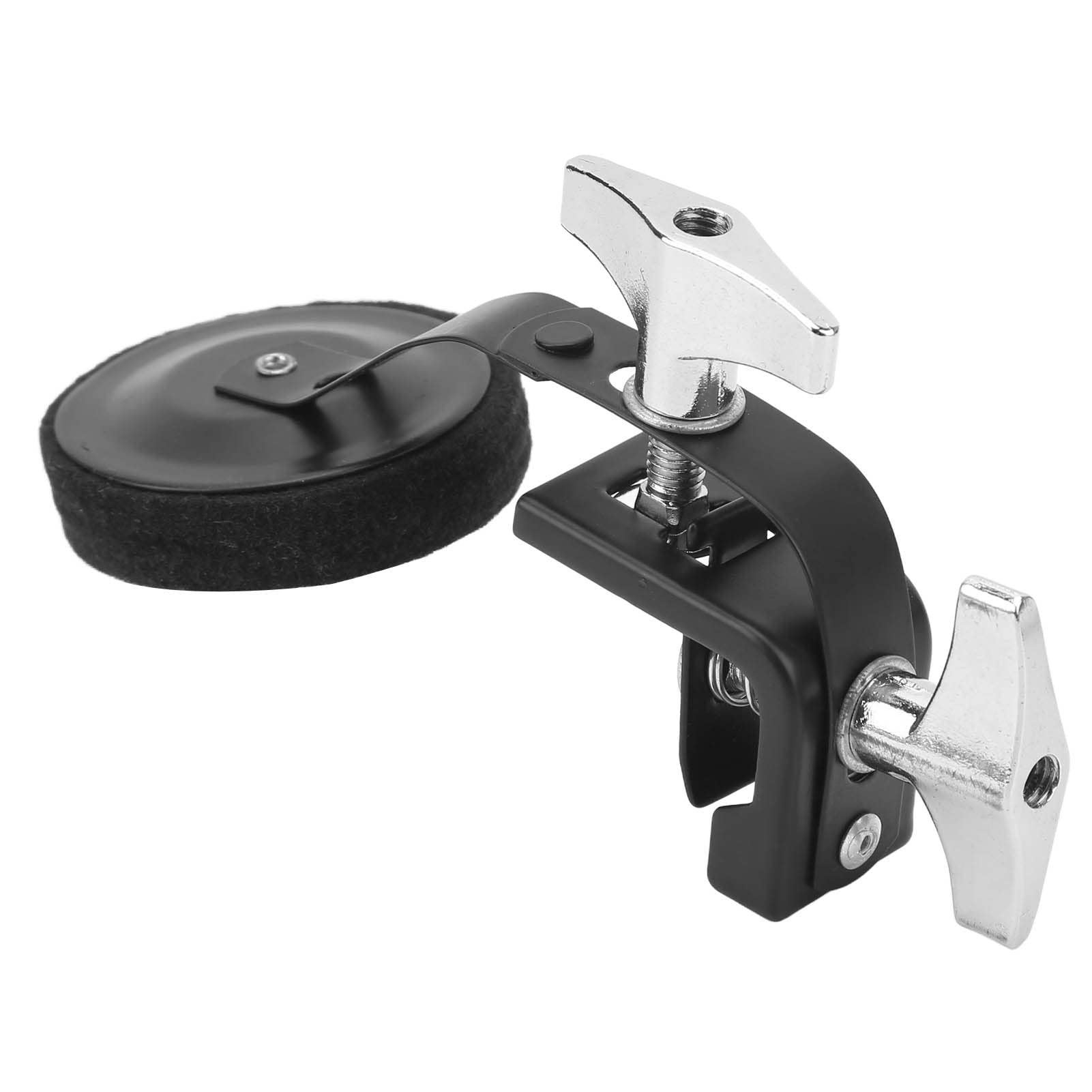 Snare Drum Dampener Drum Damper Mute Silencer - Clamp-On Felt Muffler ...