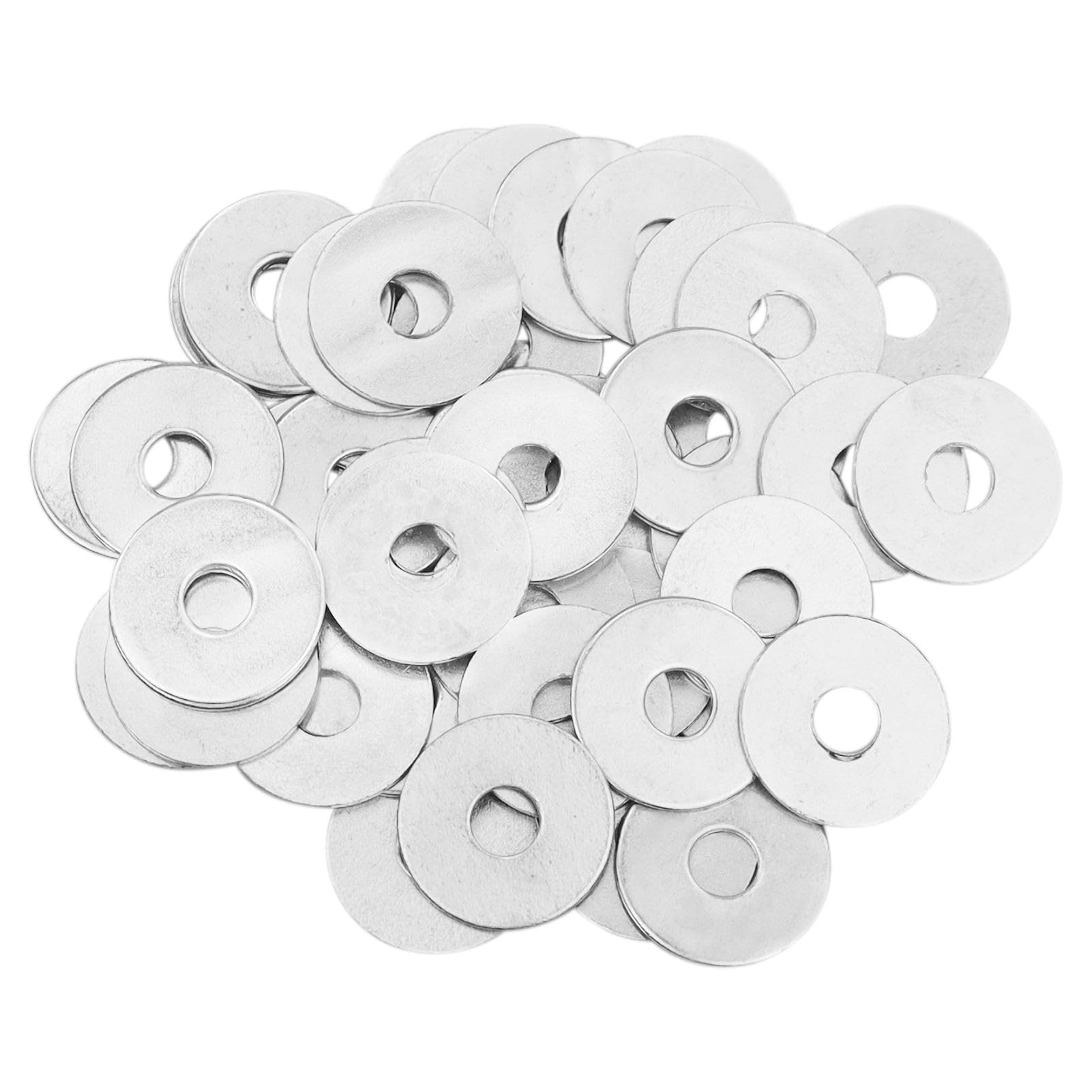 M5 Metal Washers (Pack of 50), M5 x 17 x 1mm Penny Washers, A2 304 ...