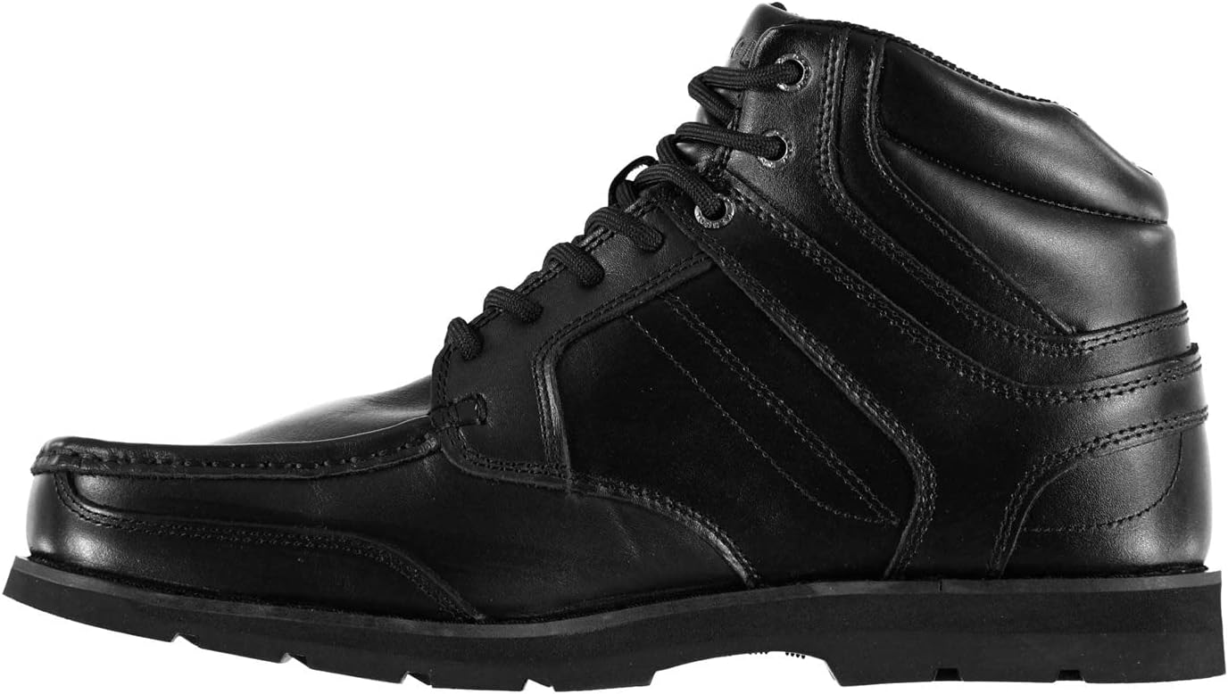 Kangol Mens Harrow Boot Lace Up Shoes Casual Footwear Black UK 11 (45 ...