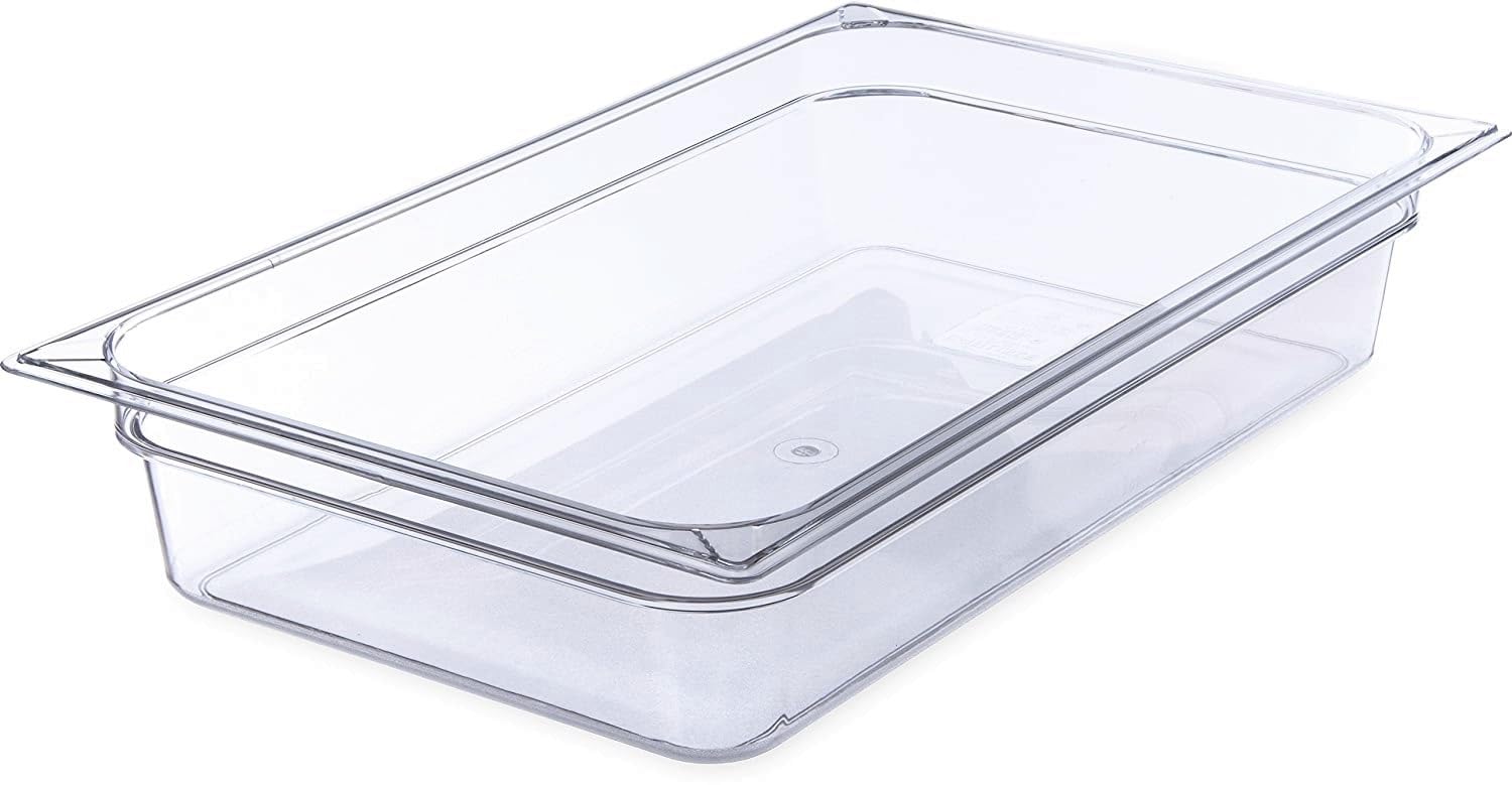 Amazon.com: TrueCraftware- Full Size 4” Deep Polycarbonate Food Pan ...