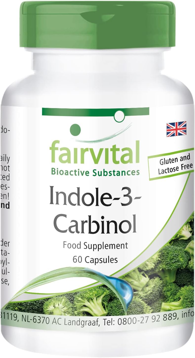 Fairvital | Indole-3-carbinol - Vegan - HIGH Dosage - 60 Capsules ...