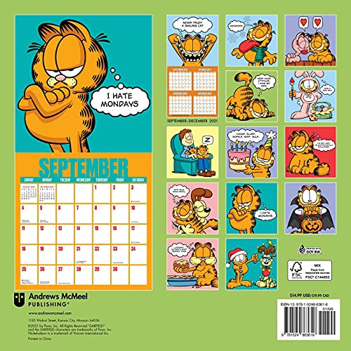 Snapklik.com : Garfield 2022 Wall Calendar