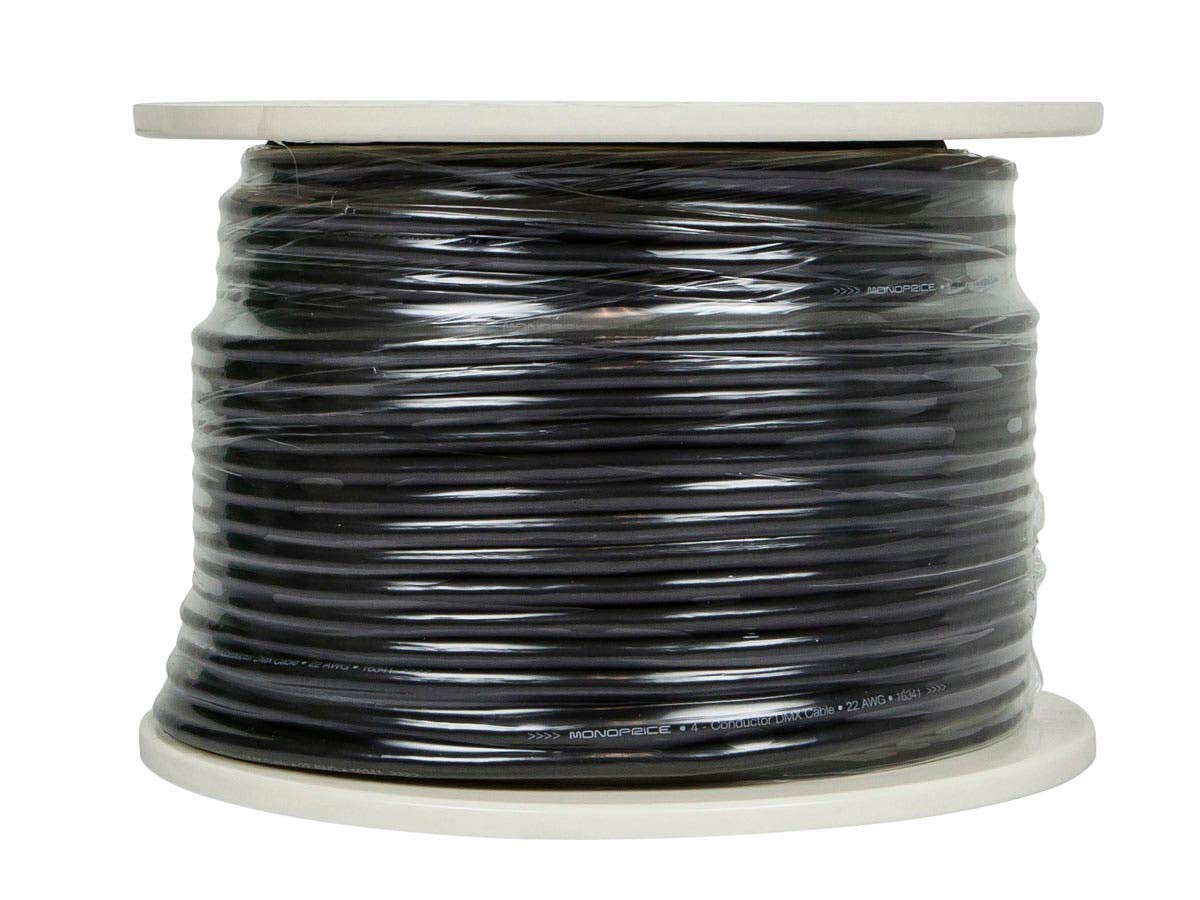 Snapklik.com : Monoprice 2-Conductor DMX Lighting & AES/EBU Bulk Cable ...