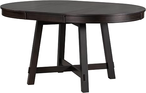Amazon.com - LUMISOL 42"-58" Extendable Round Dining Table for 4-8 ...