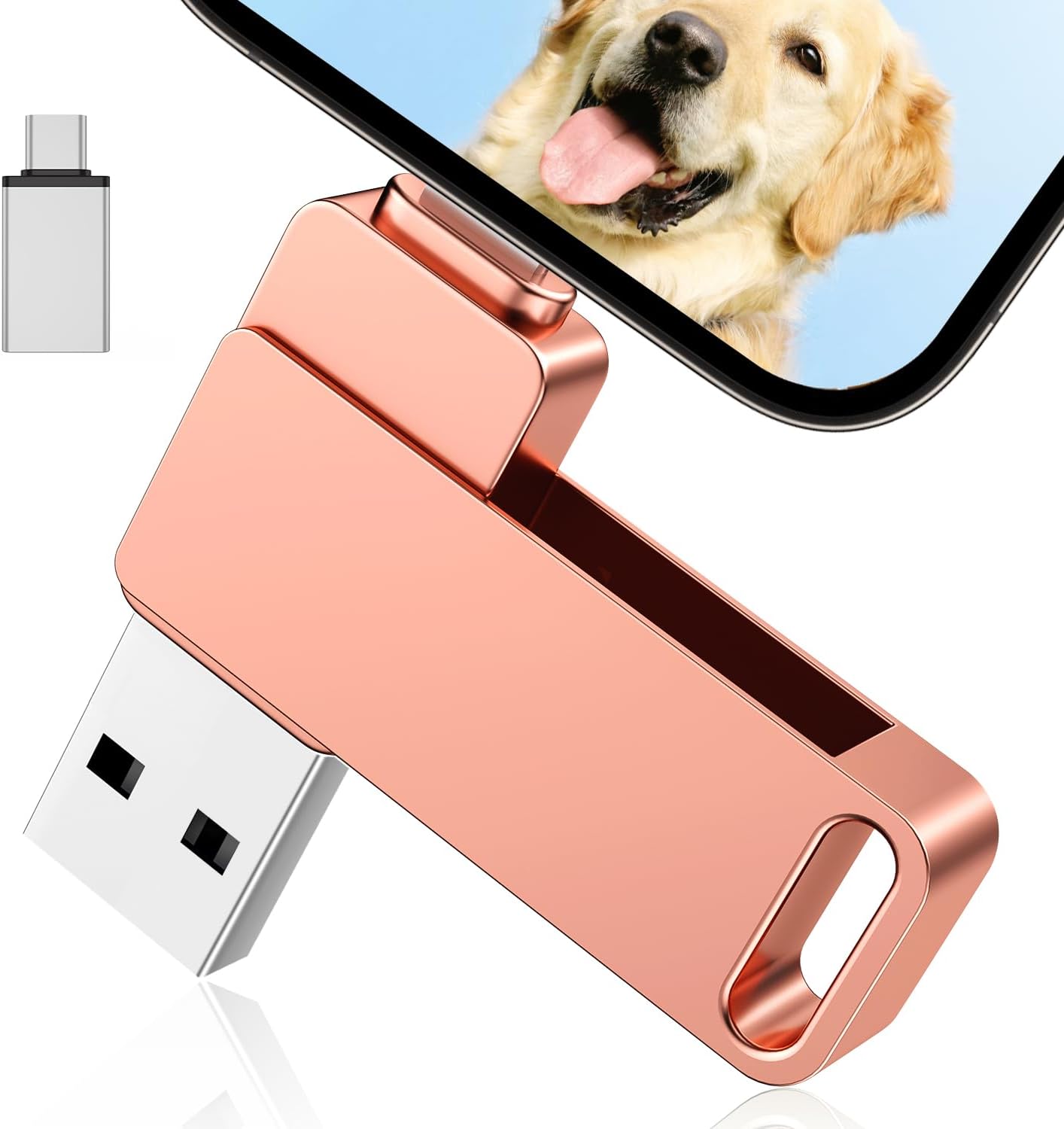 Photo Stick, Flash Drive for iPhone,3 in 1 iPhone Photo Storage 512GB ...