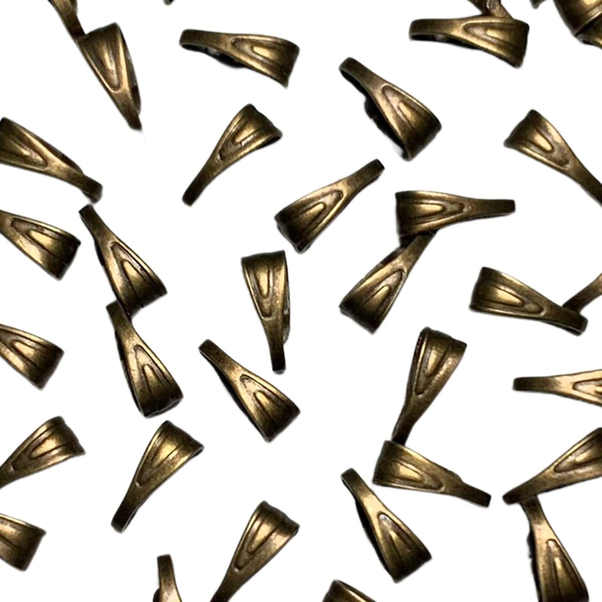 Amazon | EDEN（エデン）バチカン 約100個 アクセサリーパーツ ペンダント ネックレス ジュエリーパーツ[7mm][アンティークブロンズ 古銅色][E822R] | アクセサリ ...