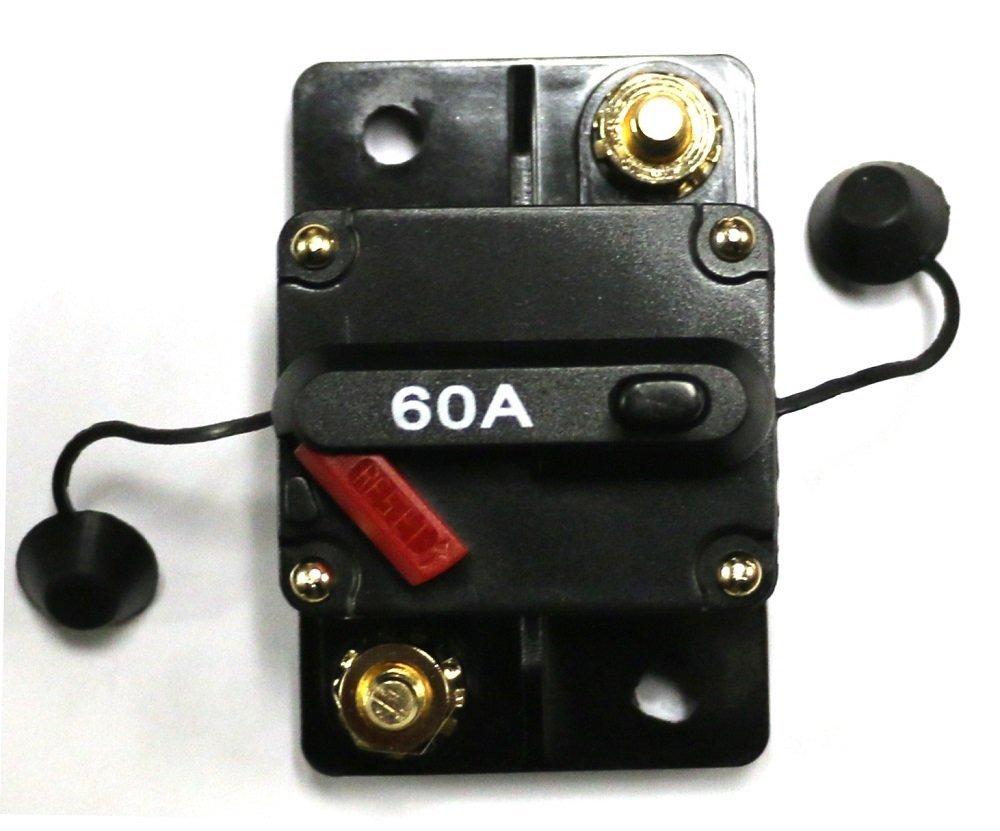 Cb60 60 Amp Resettable Fuse Circuit Breaker For Minnkota Shakespeare ...