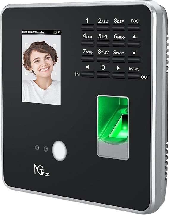 Amazon.com : Time Clock, NGTeco MB2＆W2 Time Clocks for Employees Small ...