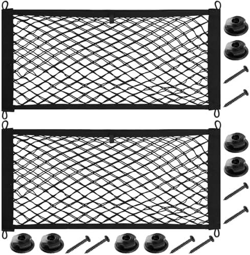 ANBOO 2Pcs Car Mesh Cargo Net, 45 X 25cm Storage Nets for Campervans ...