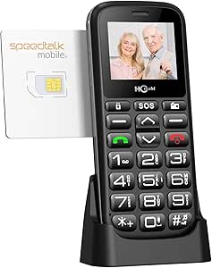 RS1 - teléfono celular para personas mayores, SOS, 4G-LTE, teléfonos ...