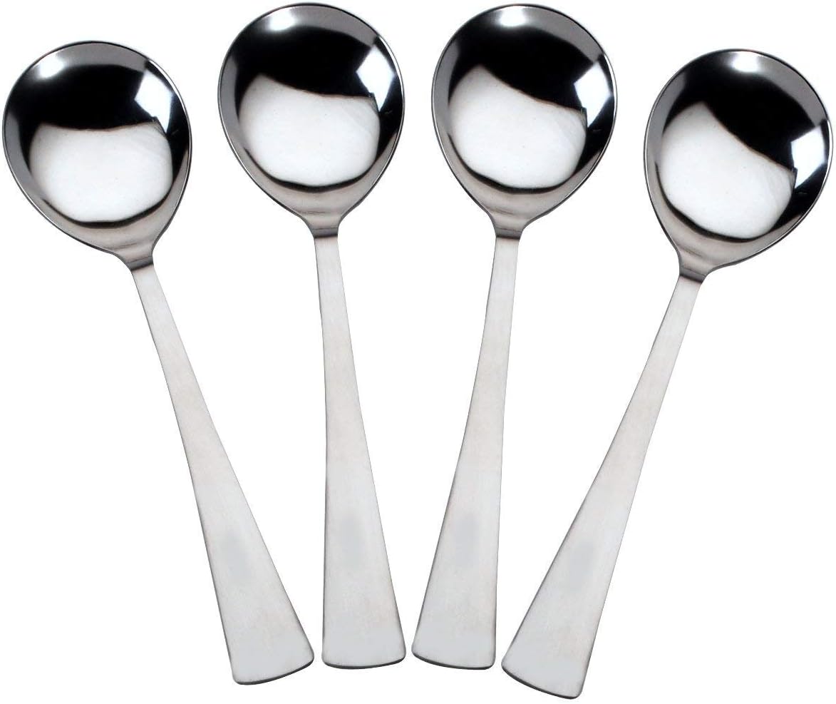 Buy Crystal Stainless Steel Basting Serving Spoon, Silver, Standard ...
