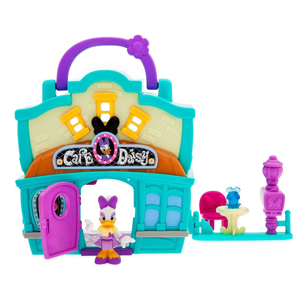 Amazon.com: Disney Store Official Daisy Duck Café Daisy Playhouse Toys ...