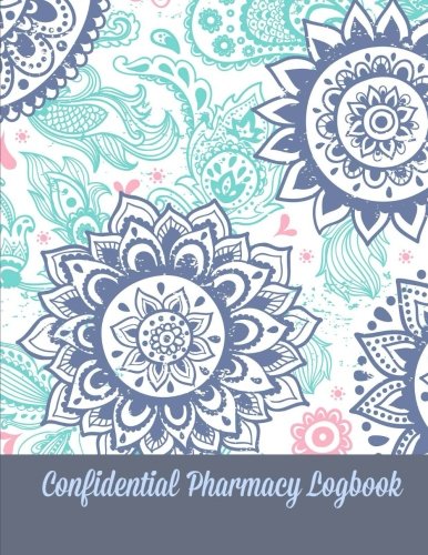 Amazon.com: Confidential Pharmacy Logbook (Pharmacy Record Book ...
