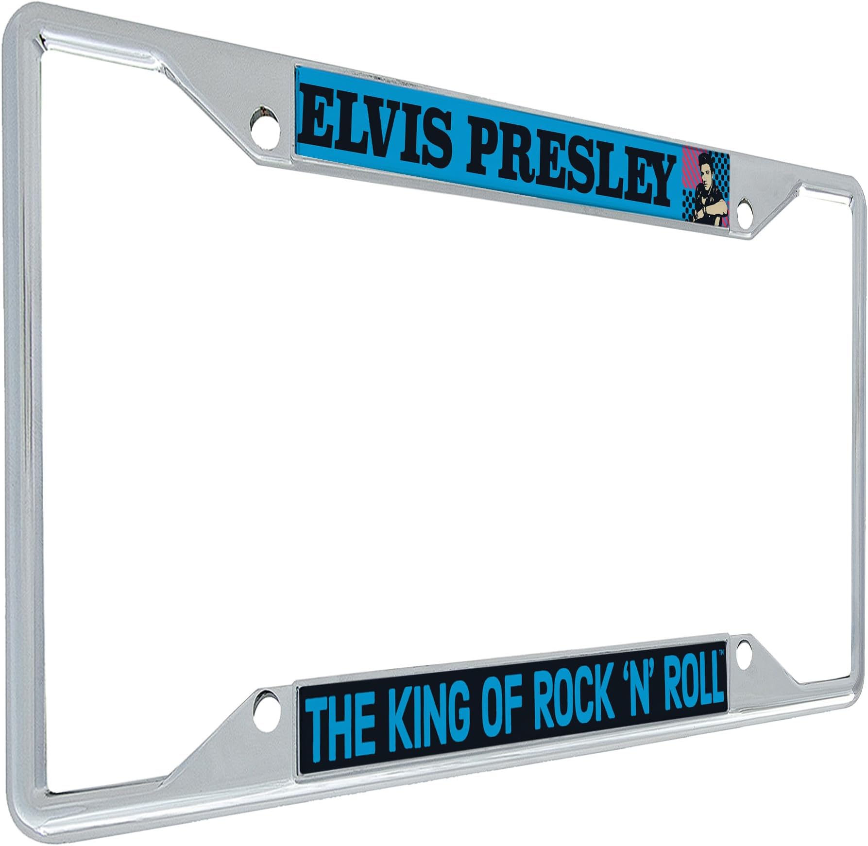 Amazon.com: Elvis License Plate Frame Collage : Automotive