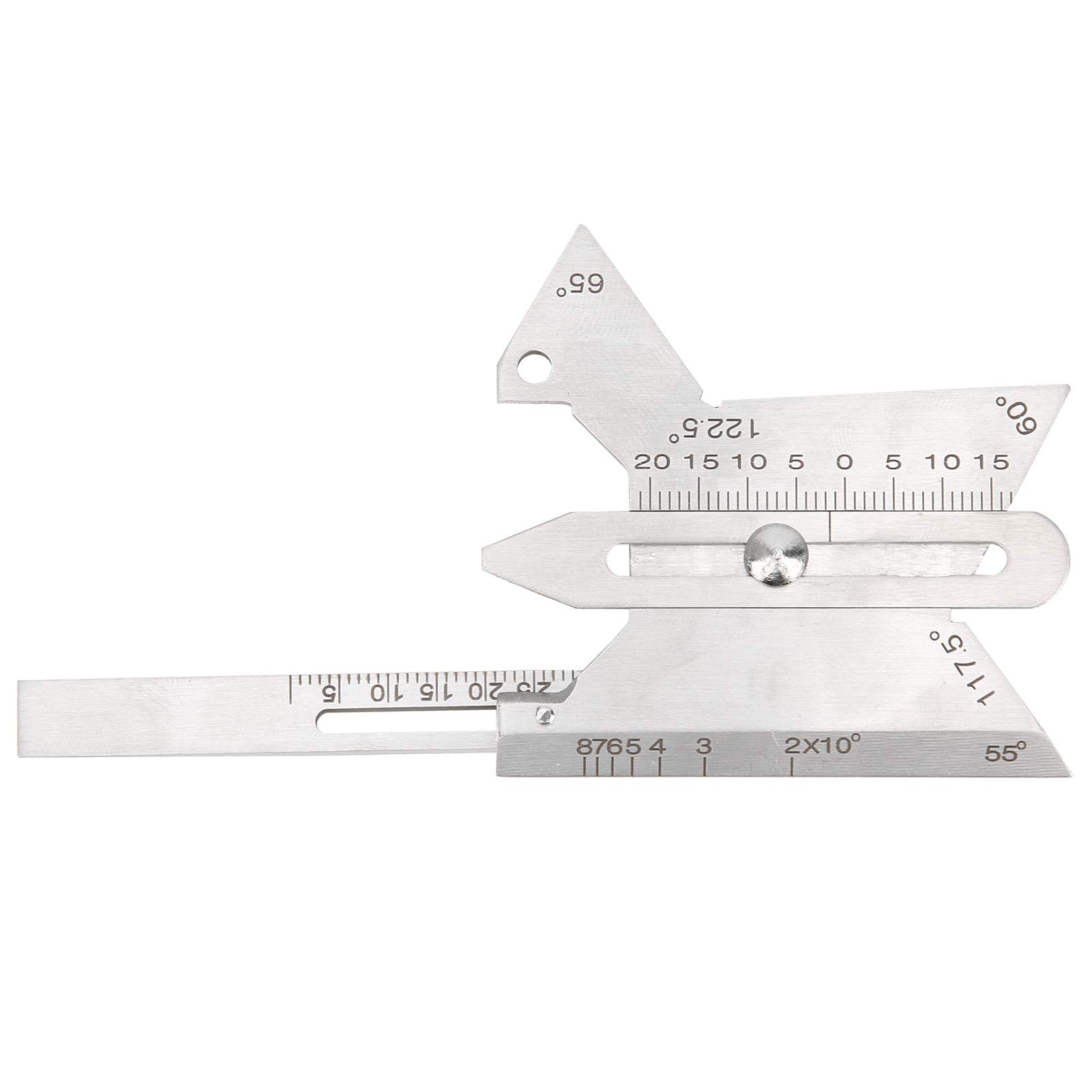 Buy Bead Gage, Bevel Angel Tool Pit Measure Ruler for Welding Seam ...