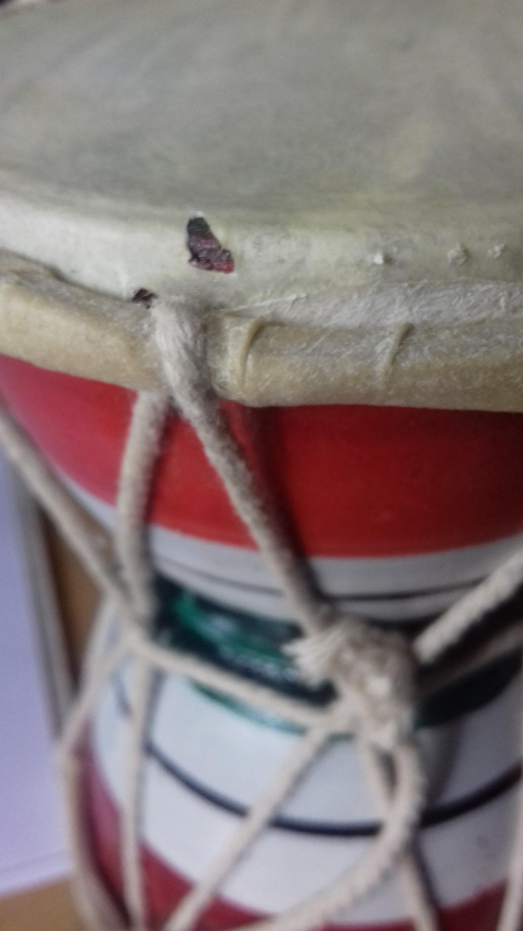 Pal music house Handmade Wooden & Leather Classical Indian Folk Damaru ...