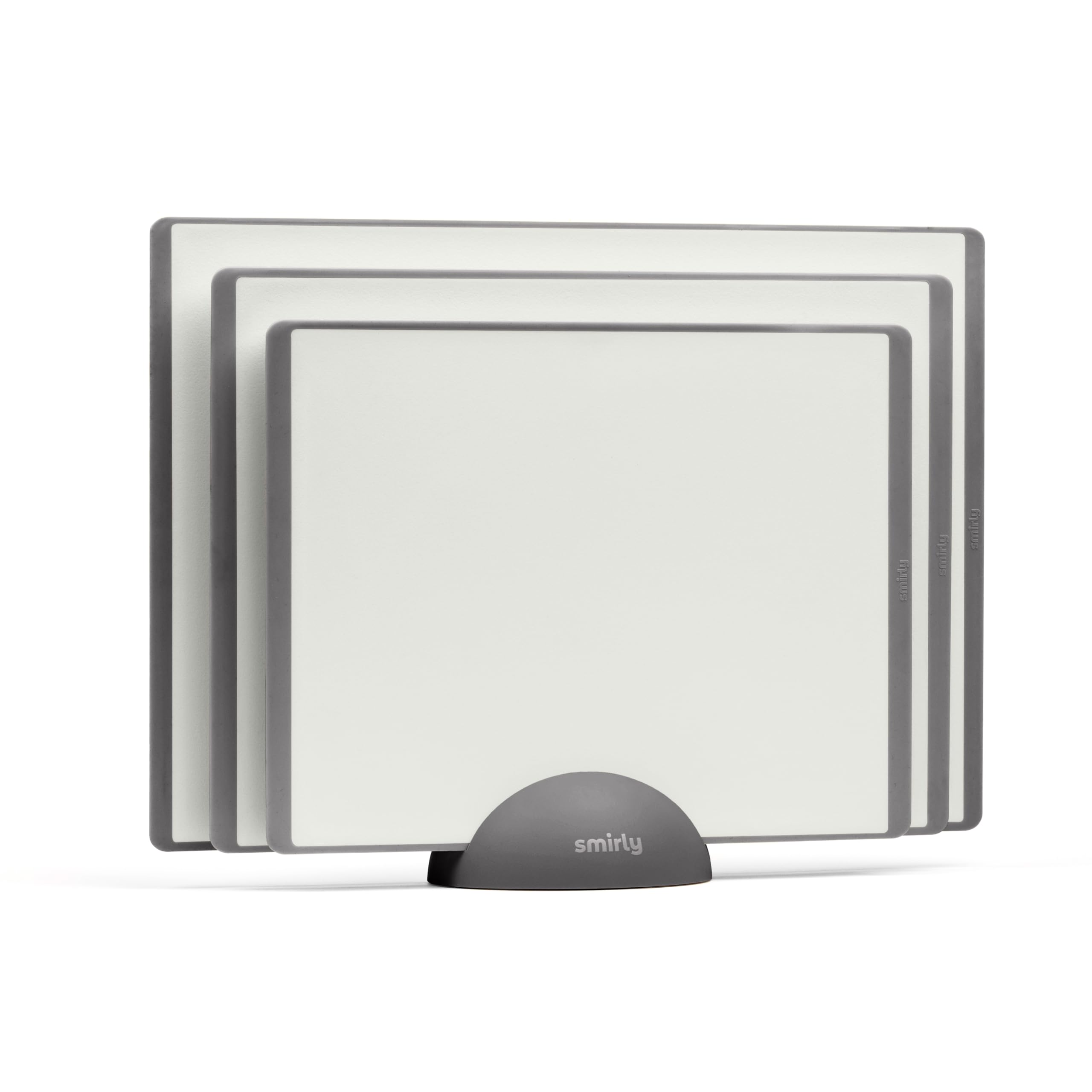 Amazon.com: SMIRLY Plastic Cutting Board Set With Holder, Dishwasher ...