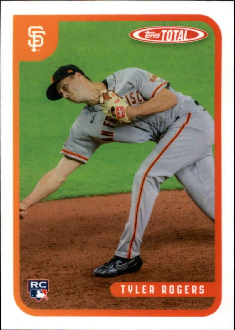 Amazon.com: 2020 Topps Total Baseball (Wave 8) #763 Tyler Rogers RC ...