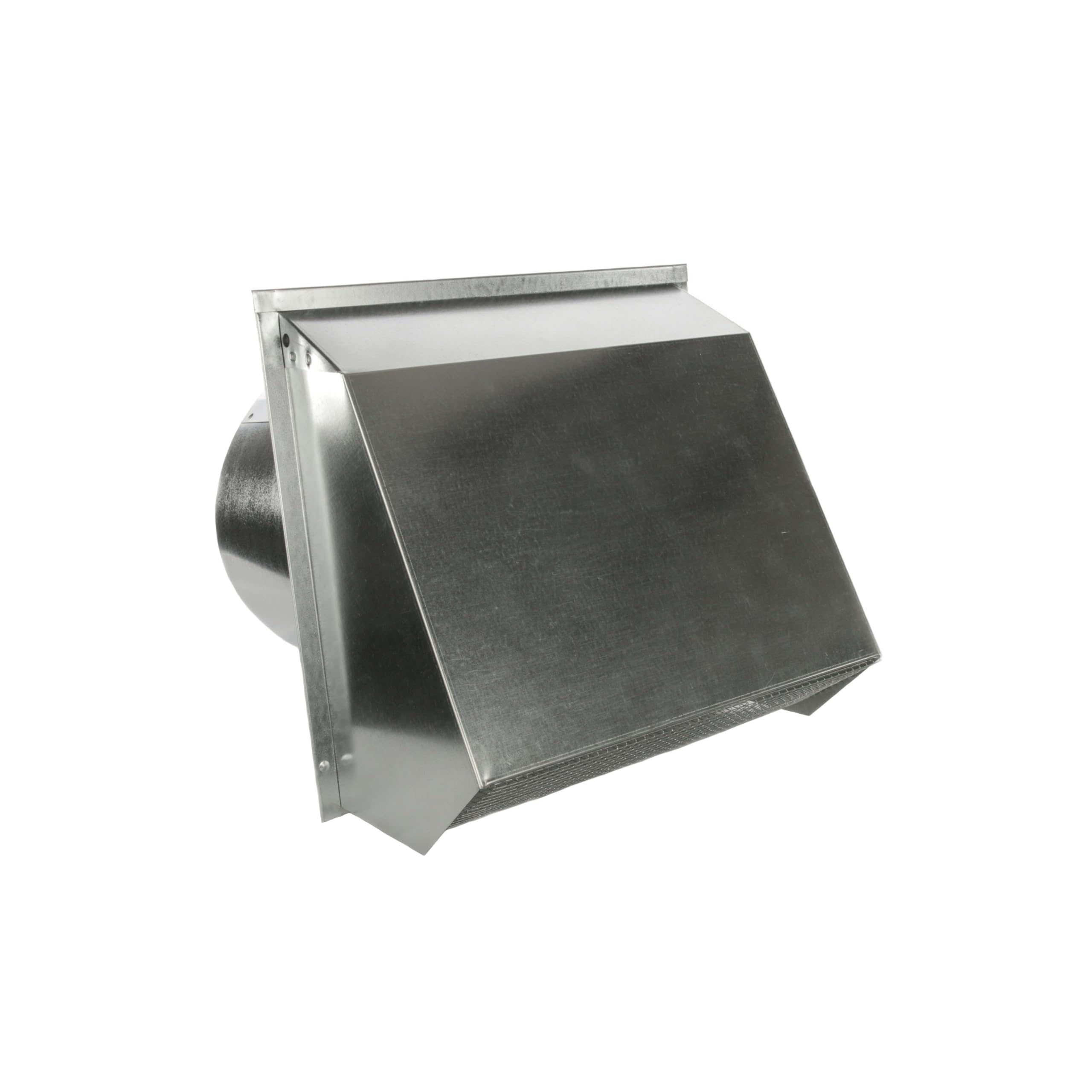 RDP Hooded Wall Vent with Screen and Damper (6 Inch, Galvanized ...