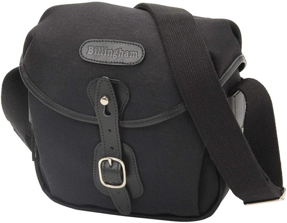 Amazon.com : Billingham 225 SLR Camera Shoulder Bag, Black with Black ...