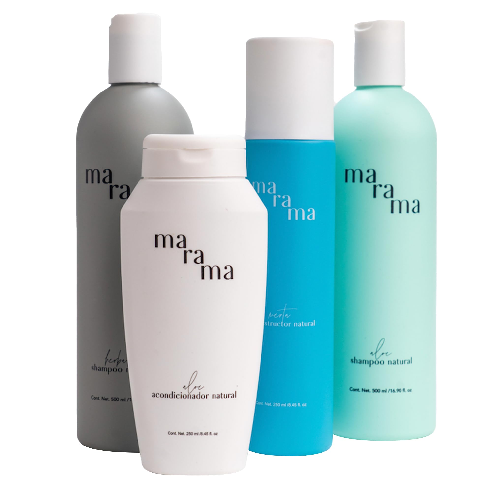 MARAMA | Essential Kit | 2 Shampoo sin Parabenos + Acondicionador sin ...