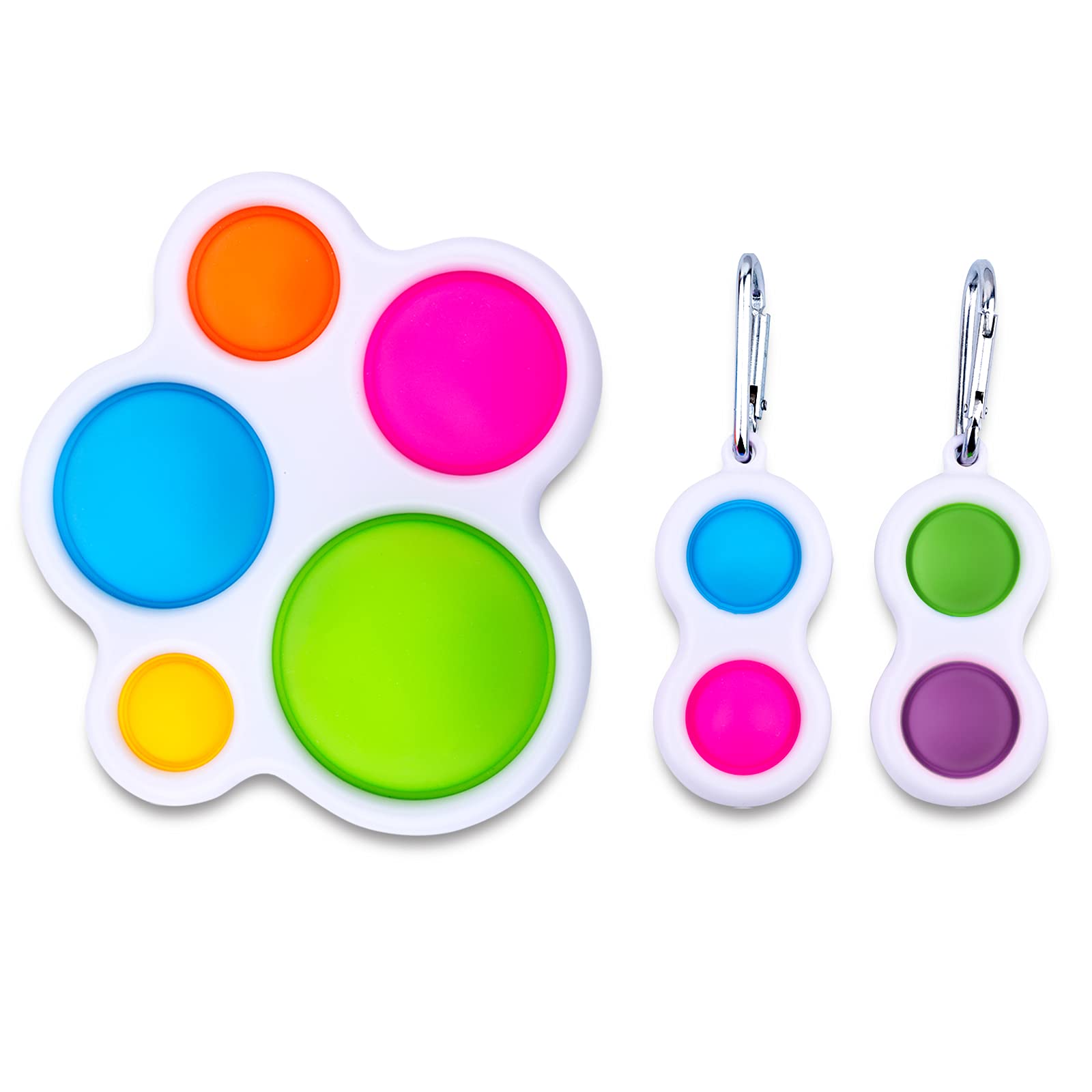 Serda Run 3 Pack Fidget Toys Simple Dimple Sensory Fidget | Desertcart ...