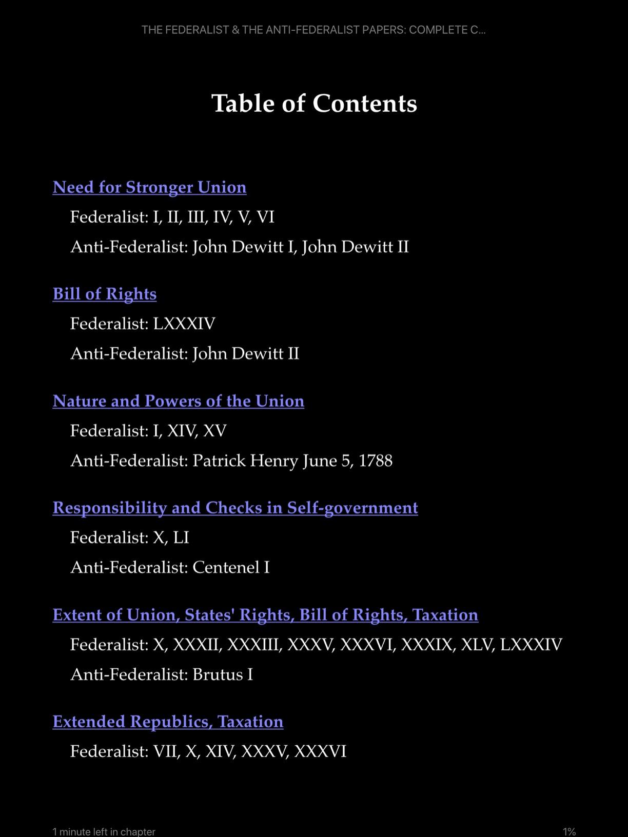 Amazon.com: The Federalist & The Anti-Federalist Papers: Complete ...