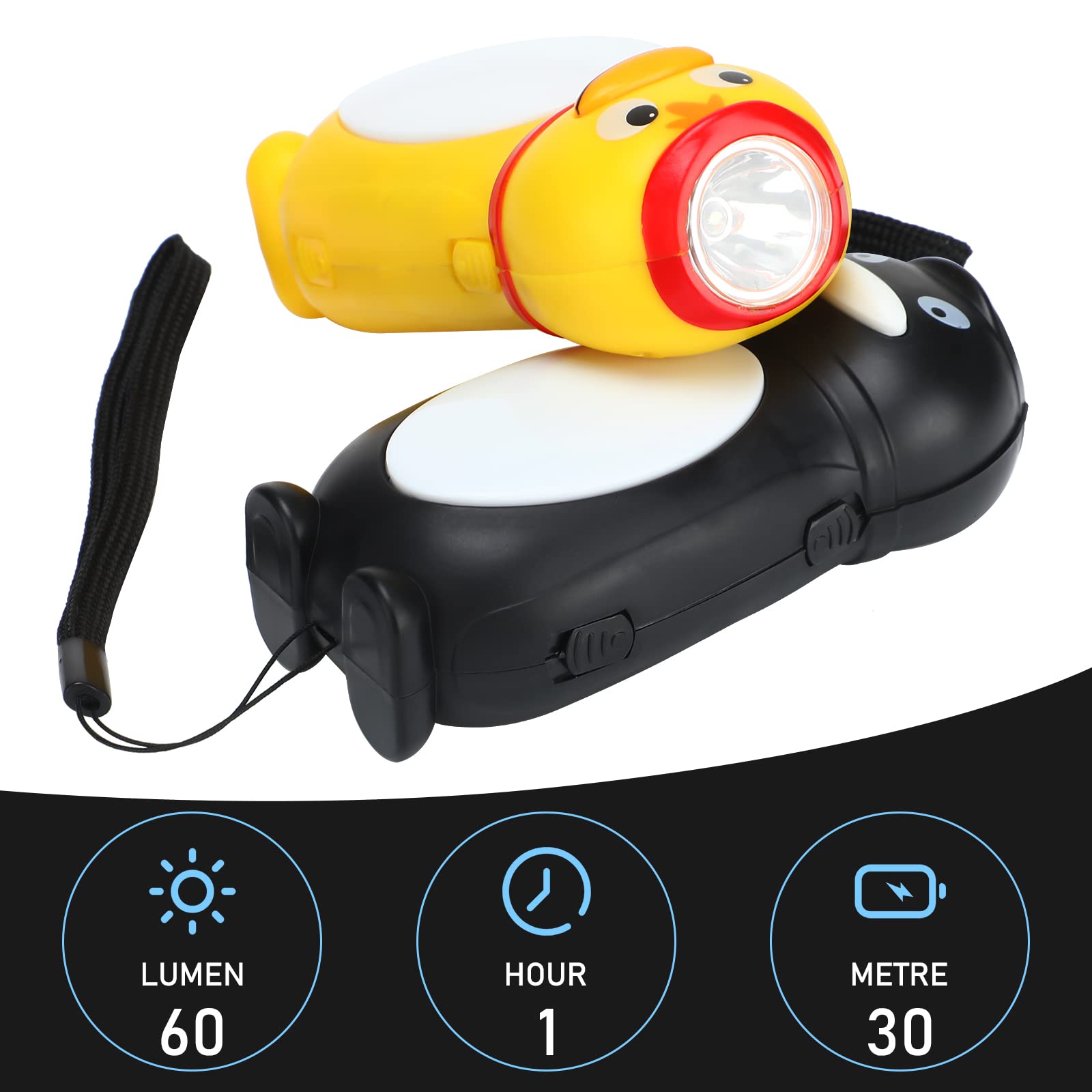 Retisee 8 Pcs Small Flashlights for Kids Toddlers Assorted Mini ...