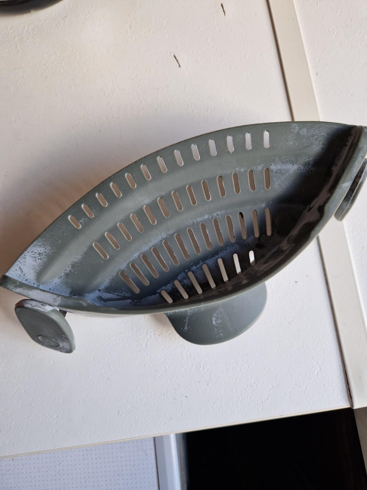 Huniebee Adjustable Silicone Clip On Food Strainer Colander for Pot and ...