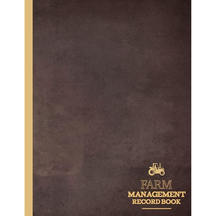Buy Farm Management Record Book: Agricultural Income & Expenses ...