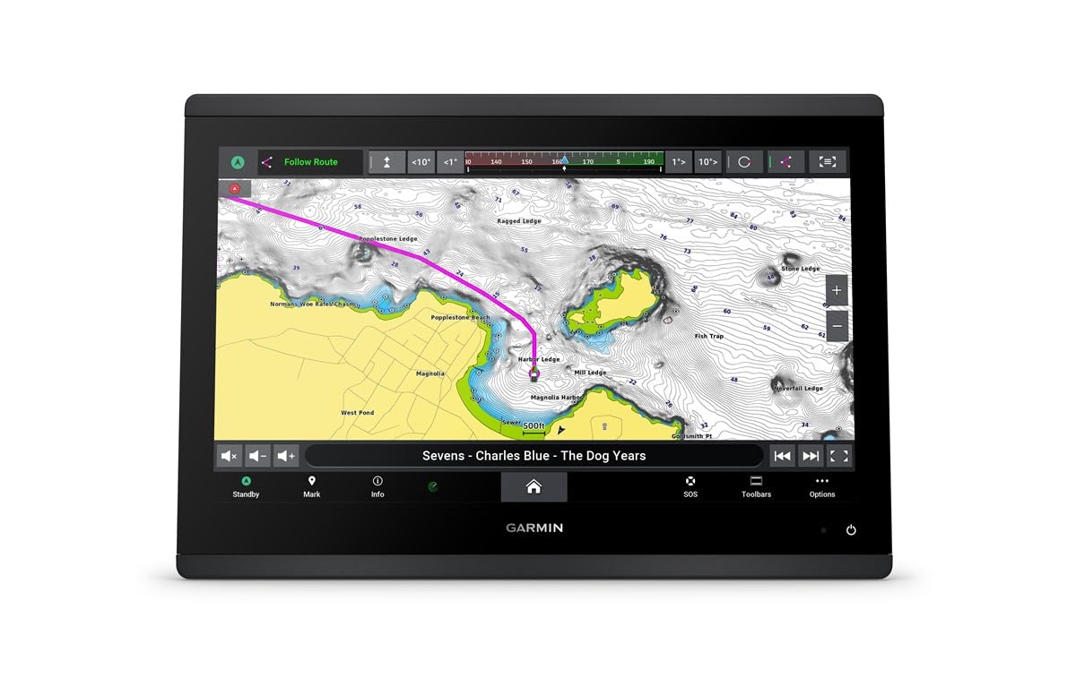 Amazon.com: Garmin GPSMAP 1643xsv US and Canada 16"" Chartplotter with ...