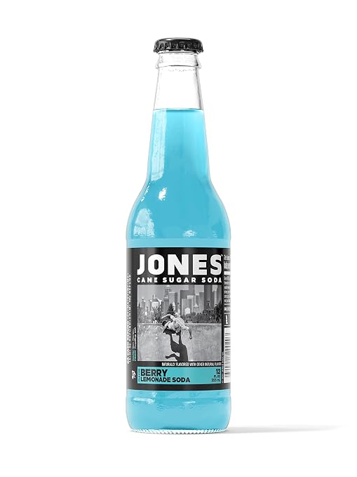 Amazon.com : Jones Soda, Berry Lemonade, 12 oz : Grocery & Gourmet Food