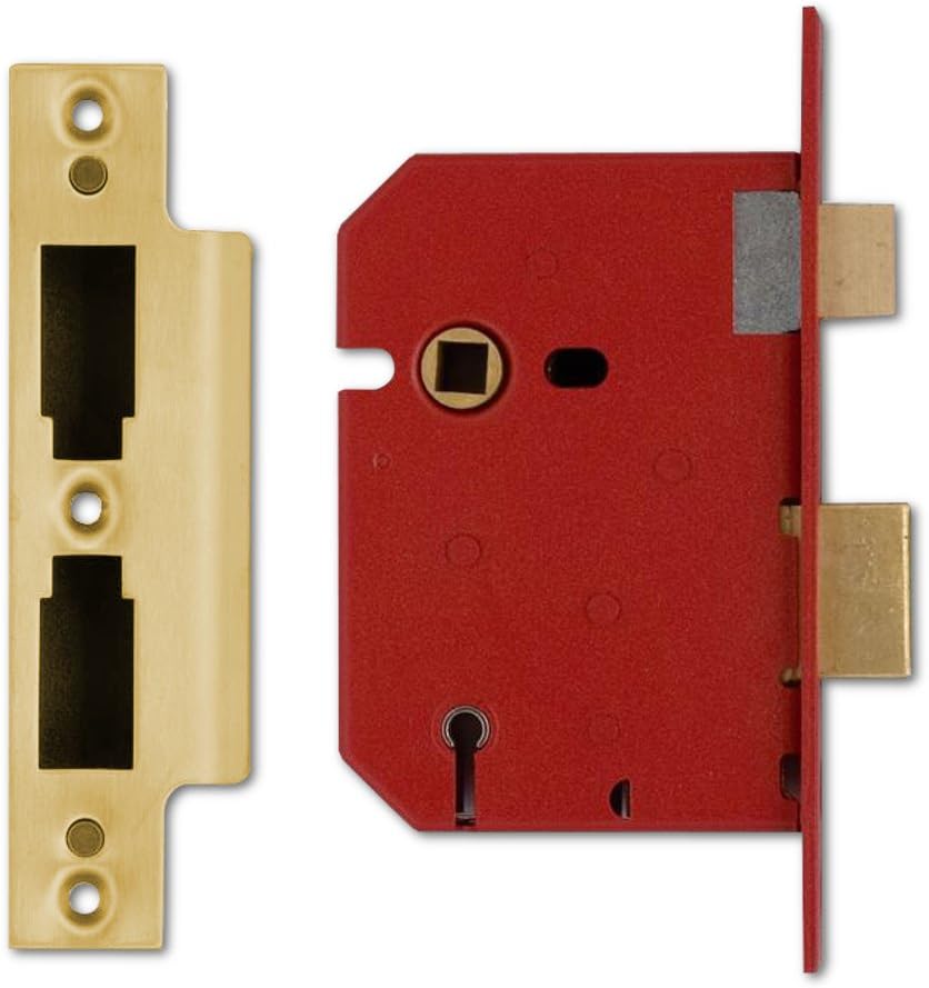 Union Locks 2242 2 Lever Mortice Rebated Sash Lock 65.5mm - Silver ...