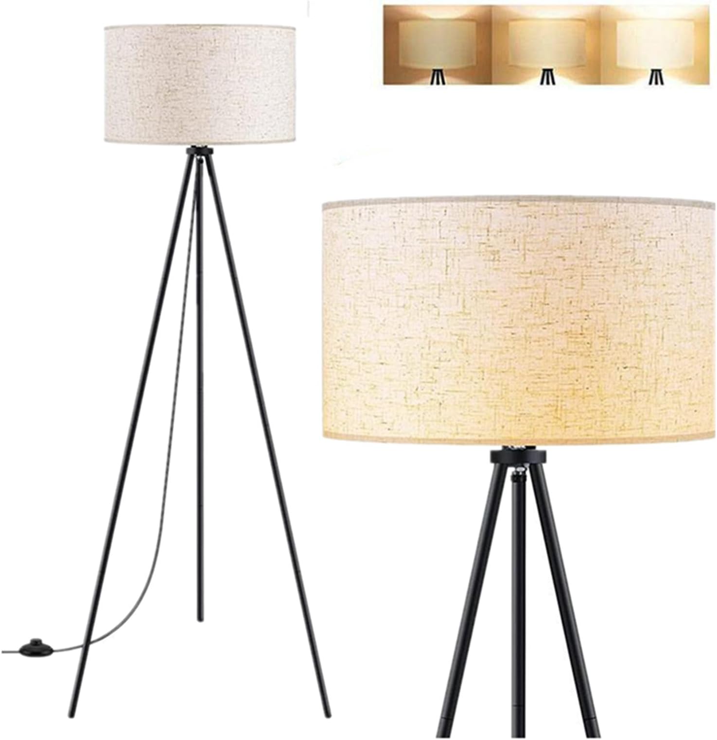 NANAO Floor Lamp for Living Room, LED Modern Simple Standing Lamps ...