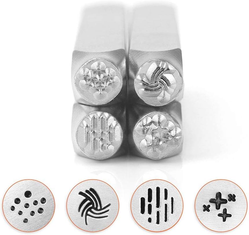 Amazon.com: ImpressArt - Texture Metal Stamp Pack, Series 3 : Arts ...