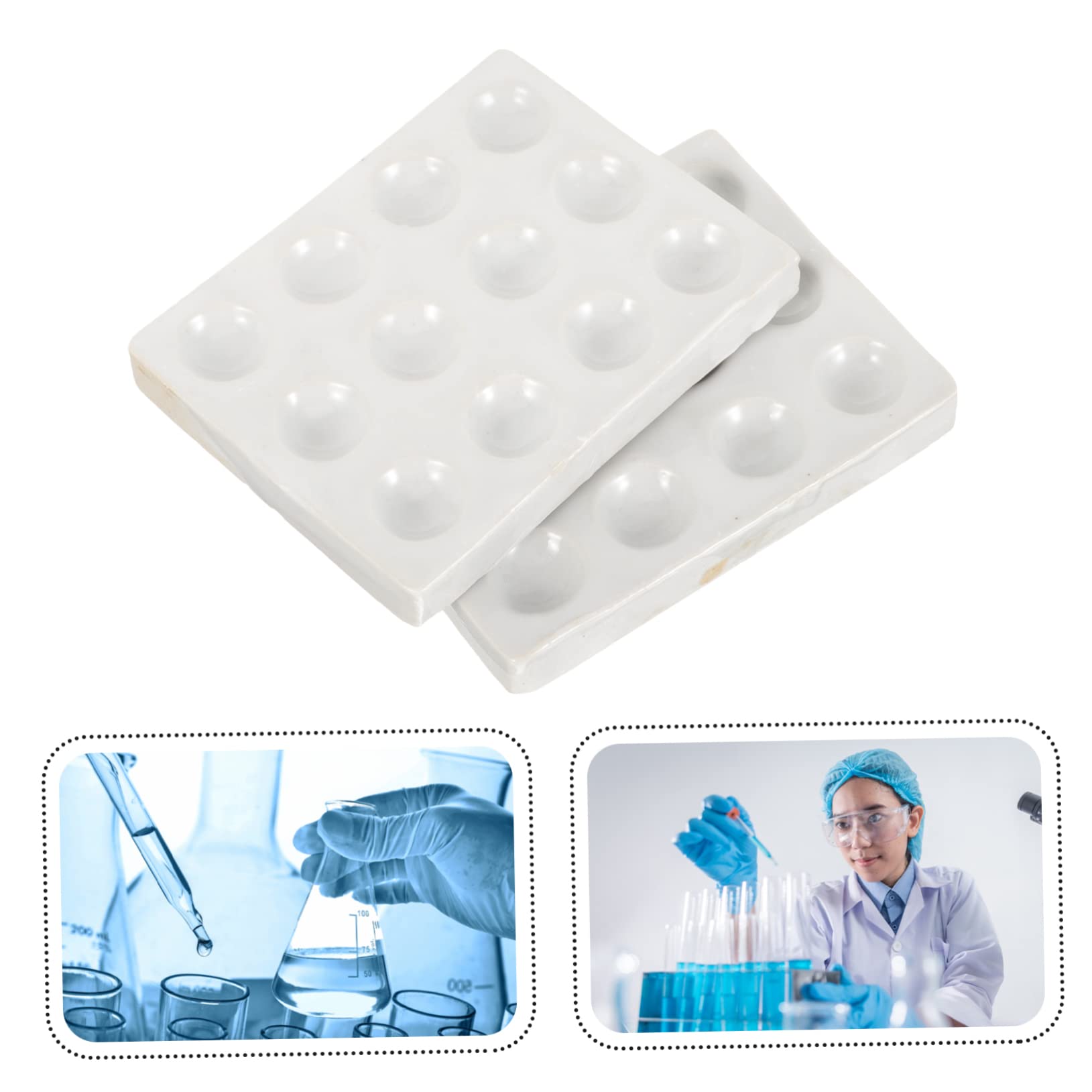 Chem Plate Holes Dental Lab Porcelain Mixing Watering Plate, $17.90,