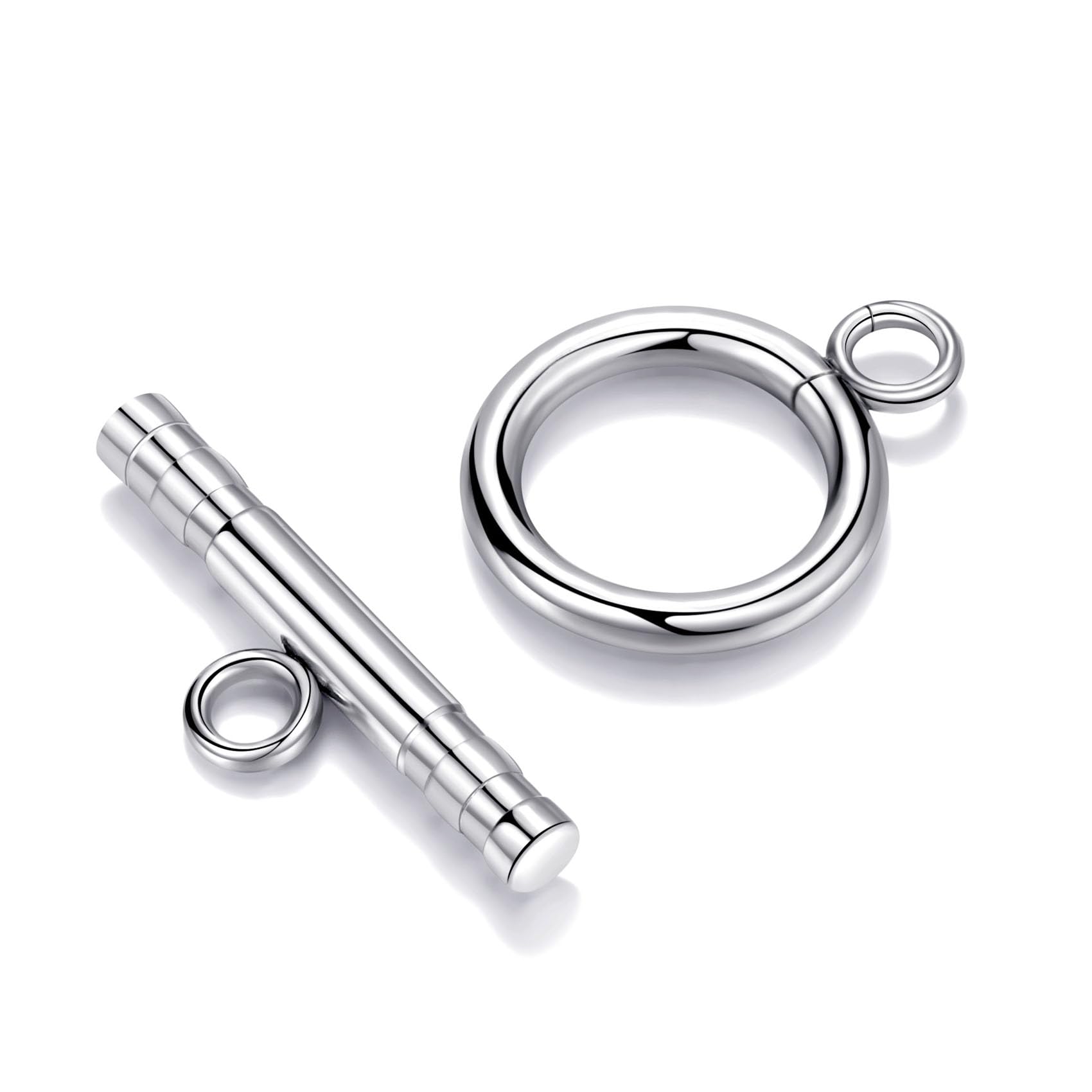 Amazon.com: 30 Sets Stainless Steel Toggle Clasps Bar and Ring OT ...