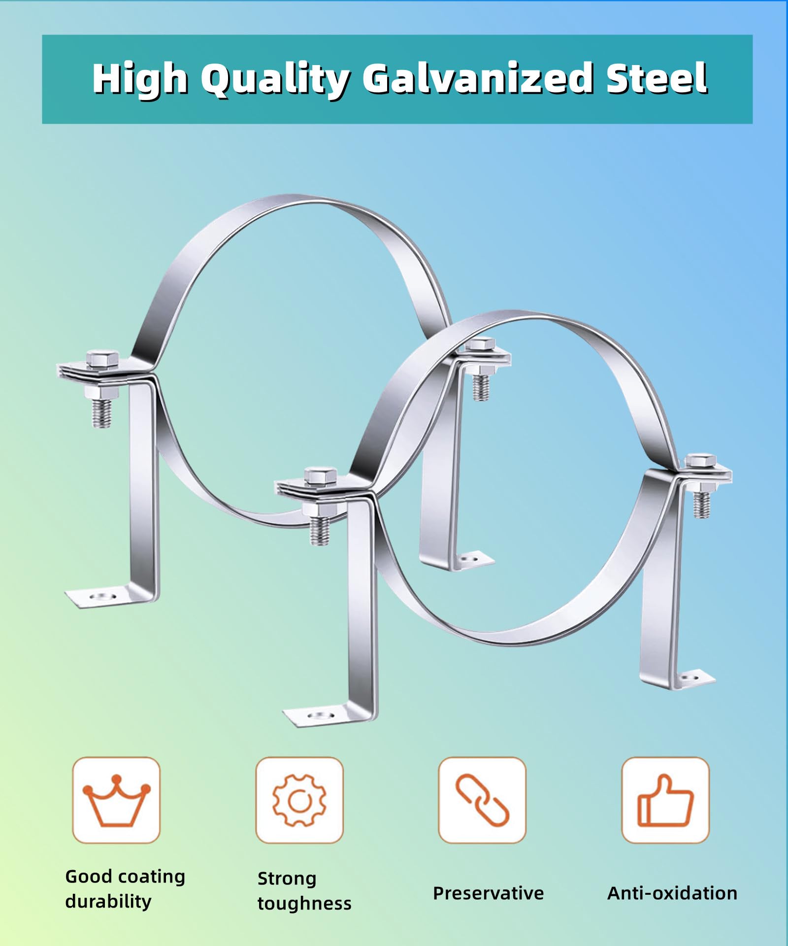 Snapklik.com : Taruimoo 2 Pcs 4 Inch B-Vent Wall Strap,Fits For ...