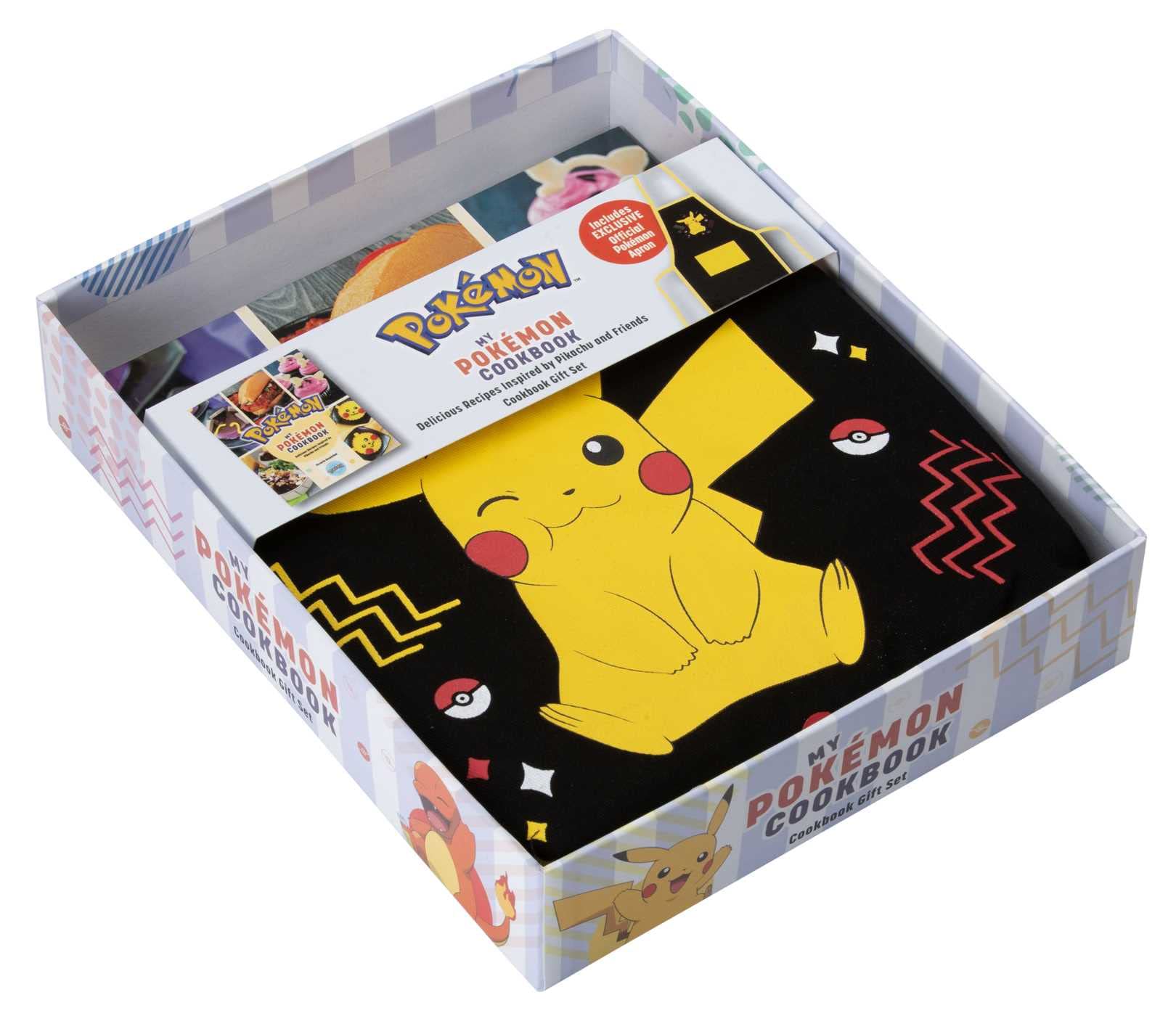 Amazon.com: My Pokémon Cookbook Gift Set [Apron]: Delicious Recipes ...