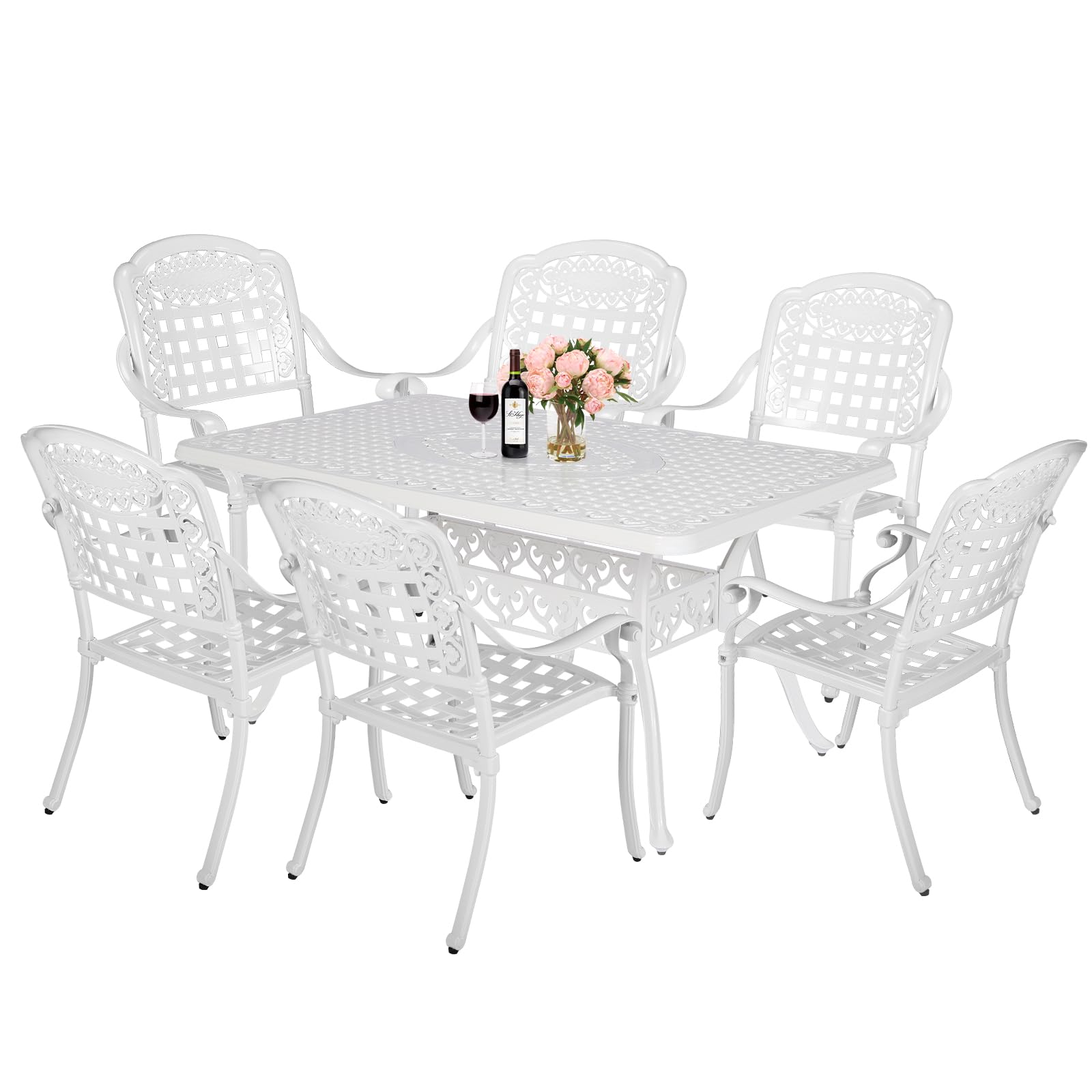 11 Best Rated Outdoor Dining Sets | Cast vs Steel vs HDPE