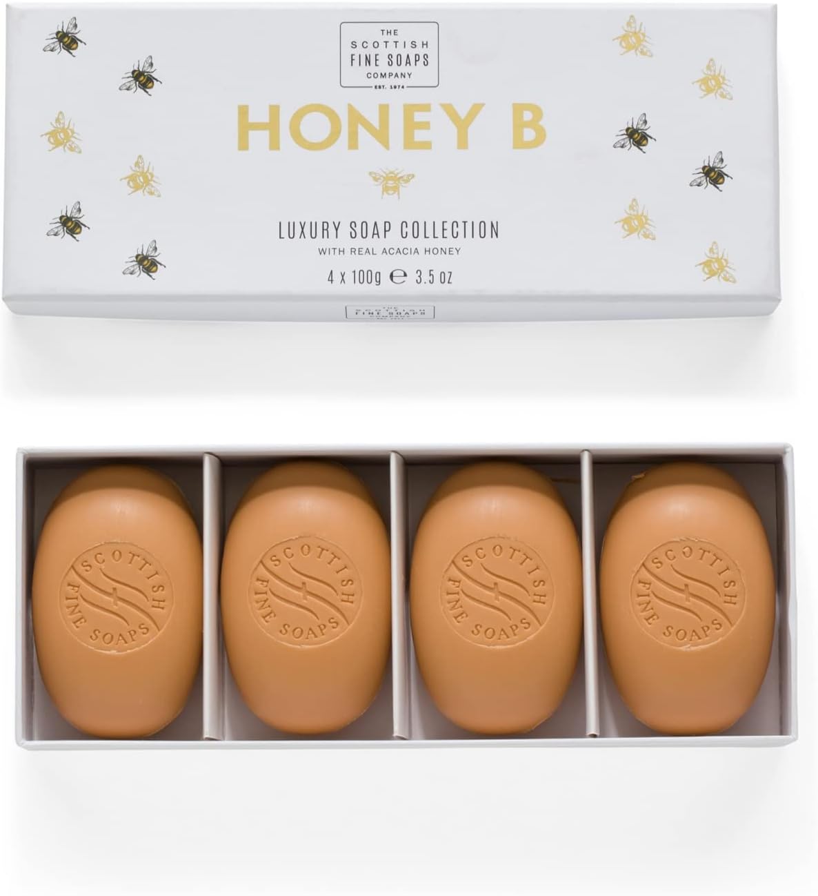 Amazon.com : The Scottish Fine Soaps Company Au Lait Extra Large Luxury ...