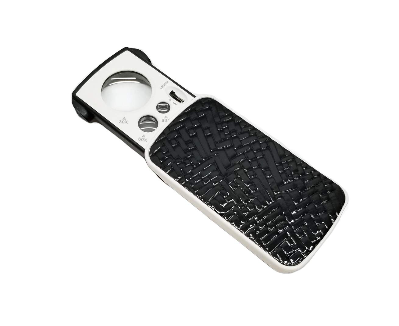 Amazon.com: LED Slide Out Pop Up Pocket Magnifying Glass 30X, 60X, 90X ...