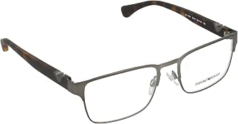 Emporio Armani Eyeglasses EA1027 3003 Matte Gunmetal 55 18 140 : Amazon ...