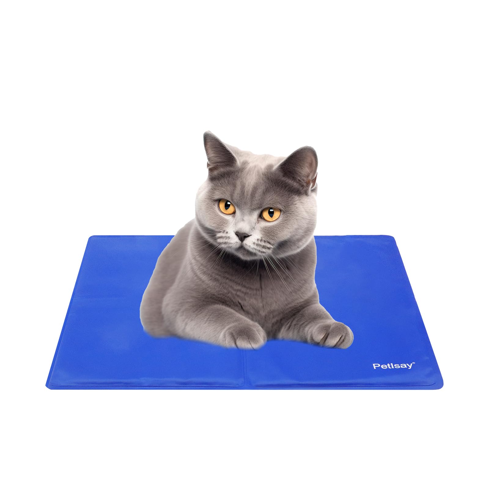 PetIsay Cat Cooling Mat - Pressure-Activated Gel Self-Cooling Pads for ...
